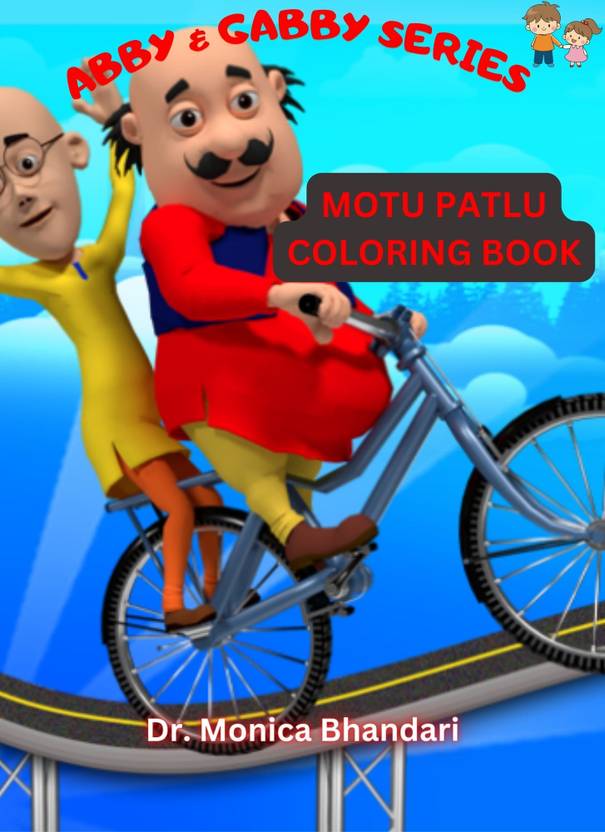 Motu Patlu Coloring Book: Buy Motu Patlu Coloring Book by Dr. Monica ...