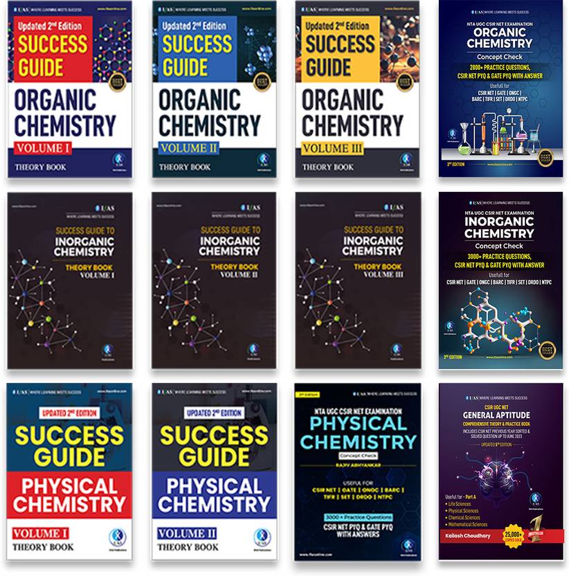 Chemical Science Best Study Material Combo Set (12 books) for CSIR NET ...
