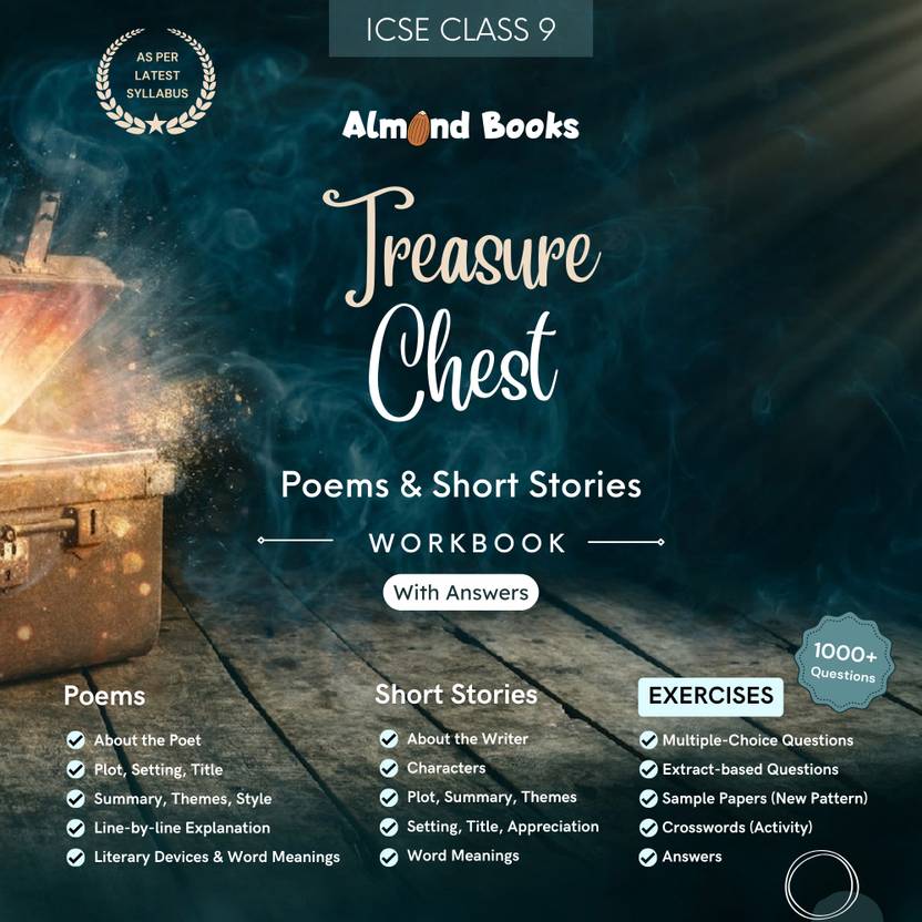 ICSE Class 9 Treasure Chest Poems & Short Stories Workbook With Answers ...
