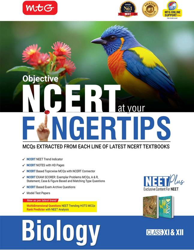 MTG Objective NCERT at your FINGERTIPS Biology For 2025-2026 Exam ...