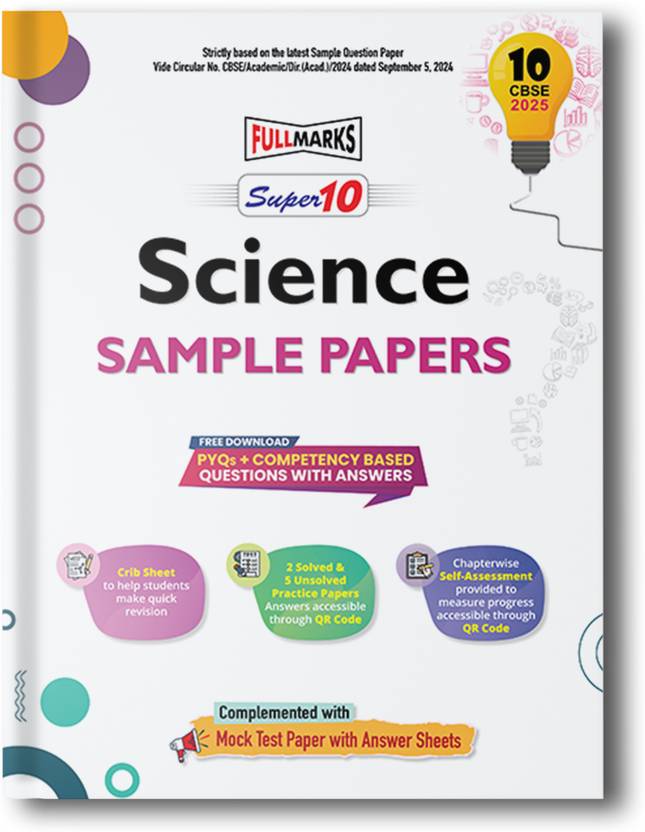 Full Marks Super 10 CBSE Board Sample Question Papers for Class 10 ...