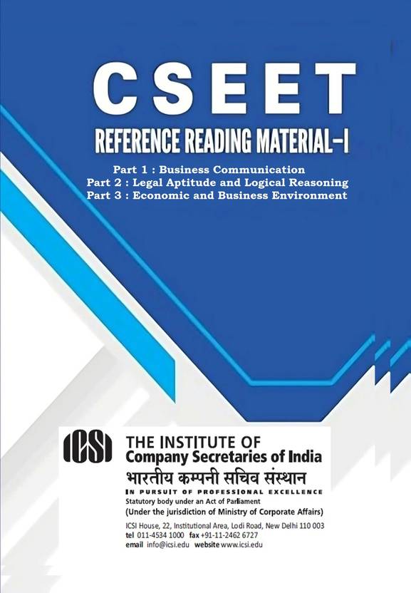 Cseet Reference Reading Material ? I: Buy Cseet Reference Reading Material ? I by unknown at Low ...