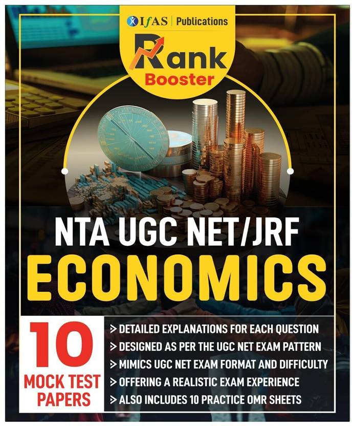 UGC NET Economics - 2025 | Practice Set Book with 1000+ MCQs and Detailed Solutions | Best ...