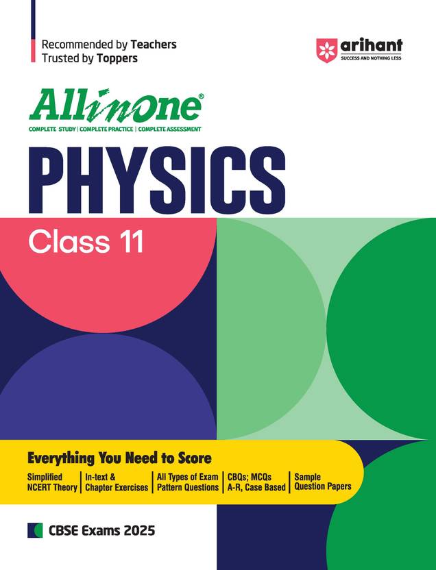 (Old Edition) Arihant All In One PHYSICS Class 11 Based On Latest NCERT ...