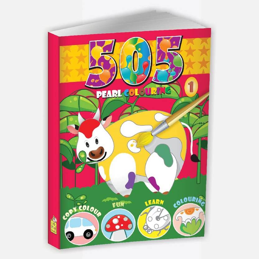 505 Pearl Colouring-01 - Fun Images Coloring Book For Kids: Buy 505 ...