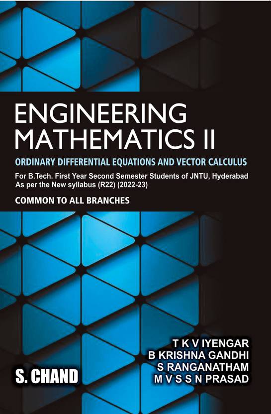 Engineering Mathematics-II | Ordinary Differential Equations and Vector ...