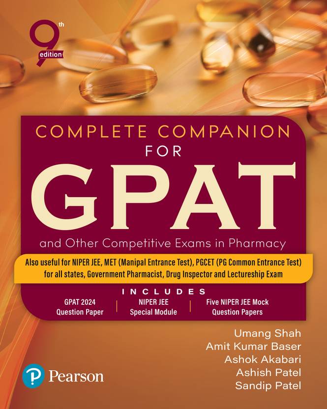 Complete Companion for Gpat and Other Competitive Examinations in ...
