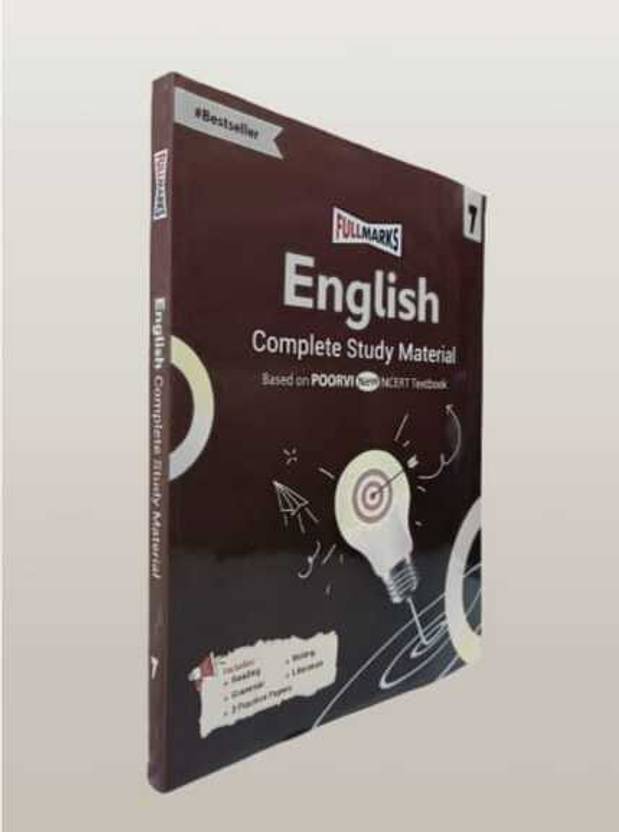 Full Marks Class 7 English (Poorvi)CBSE Support Book | New NCERT Books ...