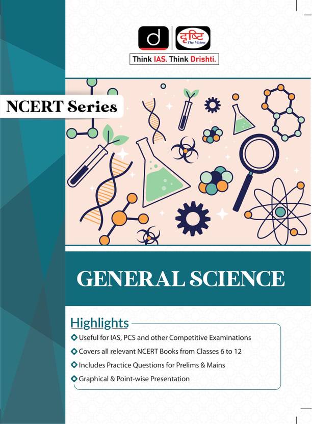 Drishti IAS NCERT General Science 1st Edition In English | IAS PCS UPSC ...