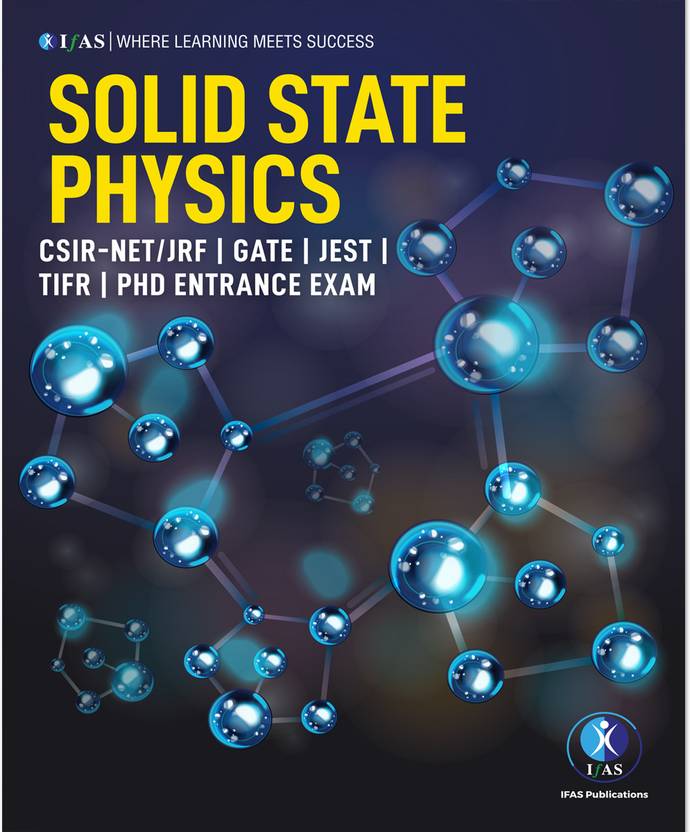 Solid State Physics Book - Reference Text Book for B.Sc., M.Sc. & Competitive Exams - CSIR NET ...