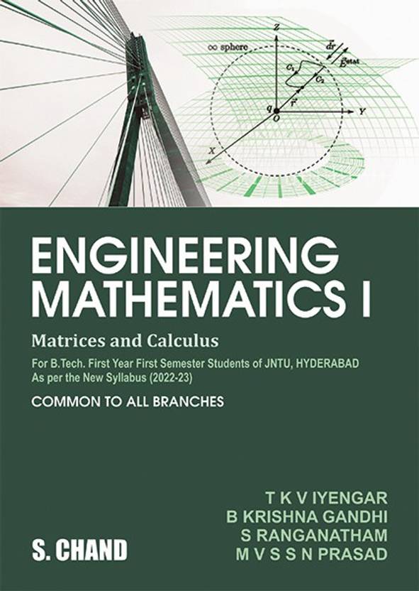 Engineering Mathematics -I (Matrices and Calculus): For B.Tech First ...