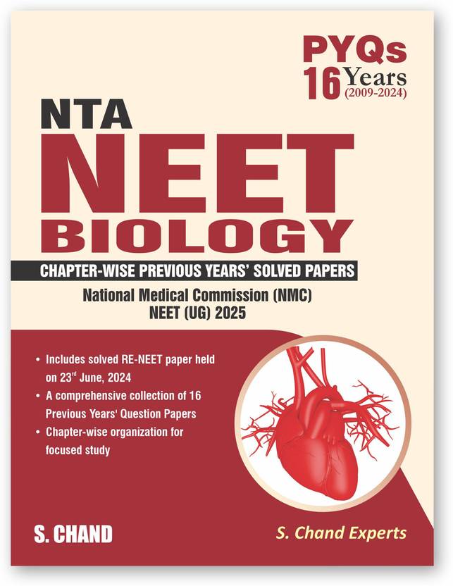 PYQs 16 Years (2009-2024) NTA NEET Biology Previous Year Solved ...