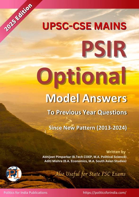 Upsc Mains Psir Optional Solved Papers - PSIR Model Answers (2013-2024 ...