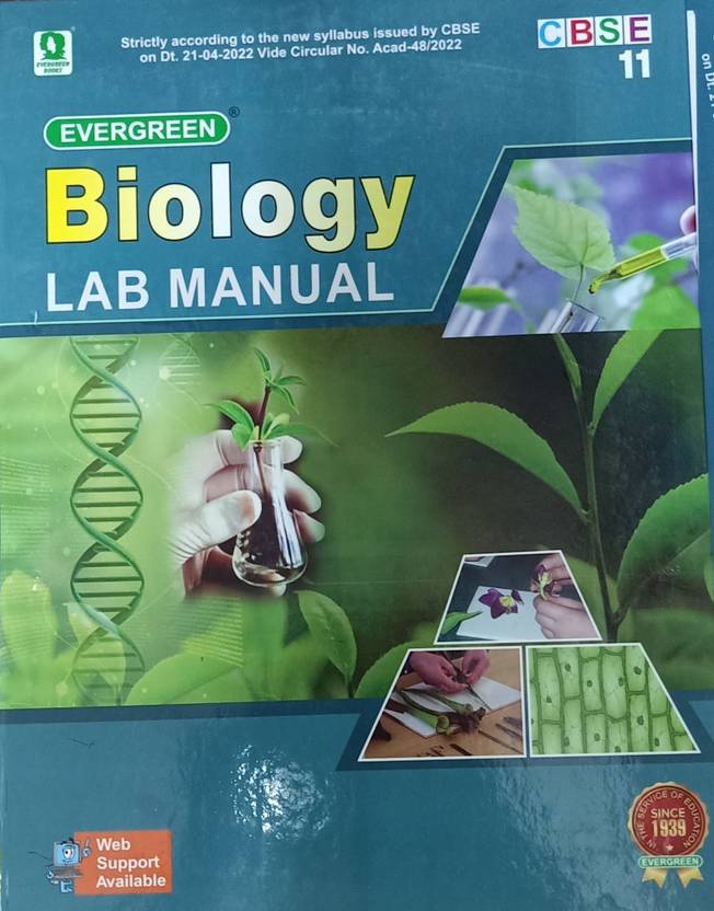 EVERGREEN BIOLOGY LAB MANUAL CLASS-11: Buy EVERGREEN BIOLOGY LAB MANUAL ...
