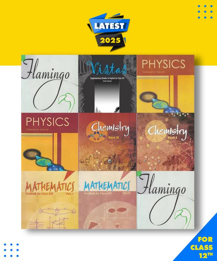 ncert class 12 pcm book set Paperback, NCERT Publication|New Latest ...