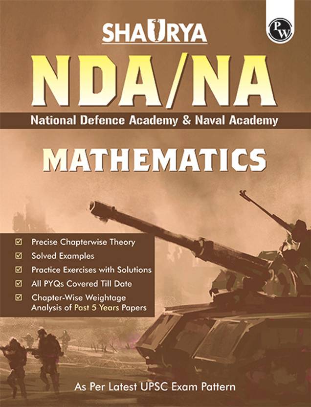 PW Shaurya NDA/NA Mathematics Book | National Defence Academy & Naval ...