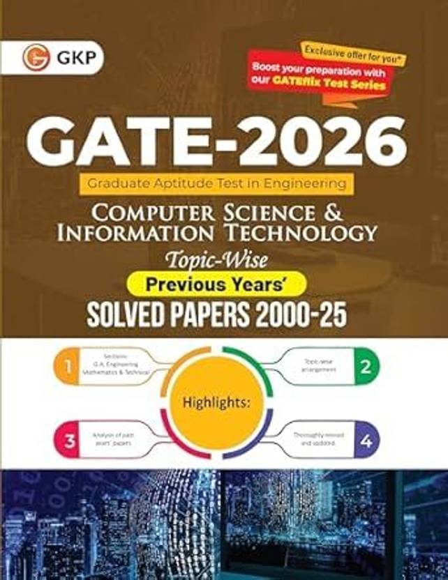 Gate 2026 : Computer Science and Information Technology - 25 Years' to ...
