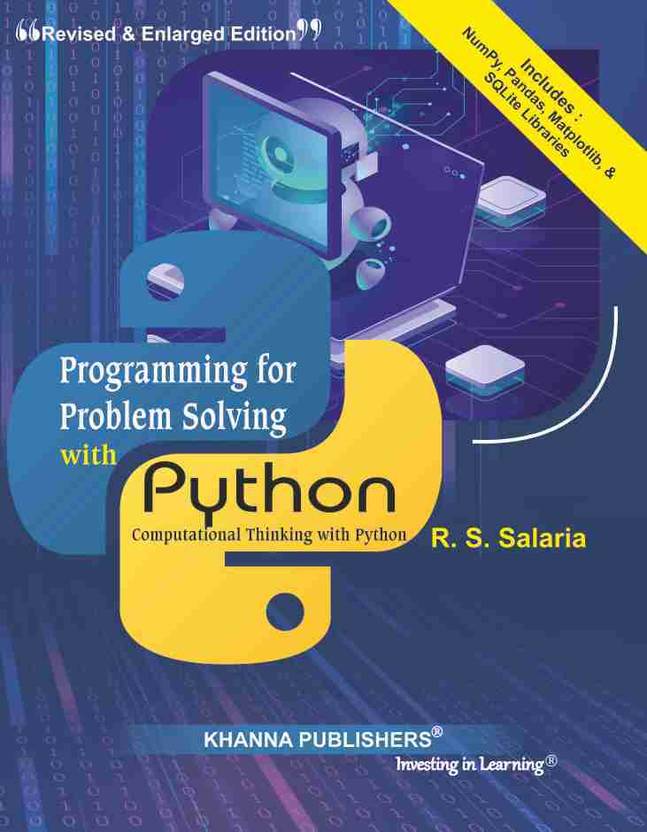 Programming For Problem Solving With Python Buy Programming For Problem Solving With Python By