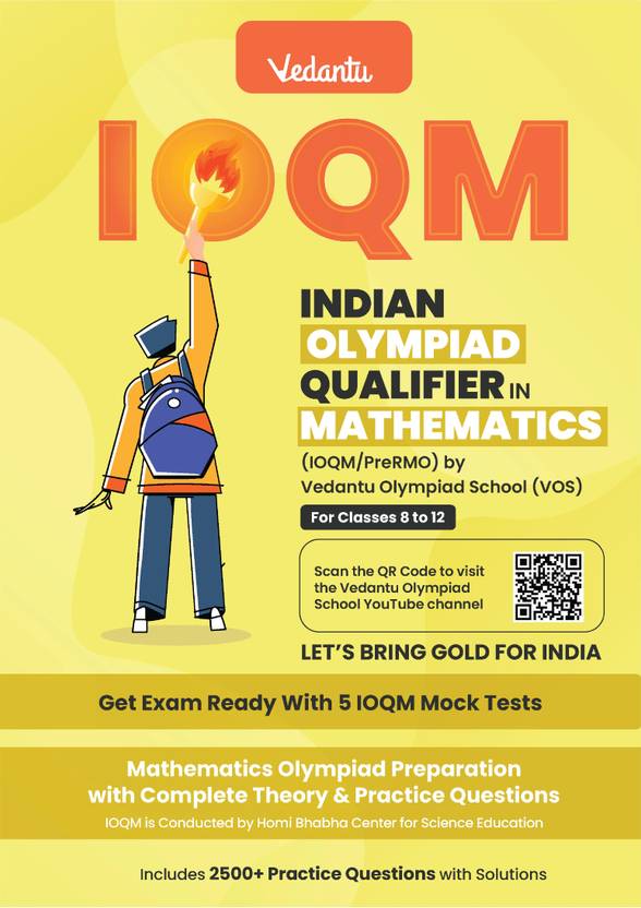 Vedantu IOQM / PreRMO Book | Topic-Wise Math Exercises & PYQs for ...