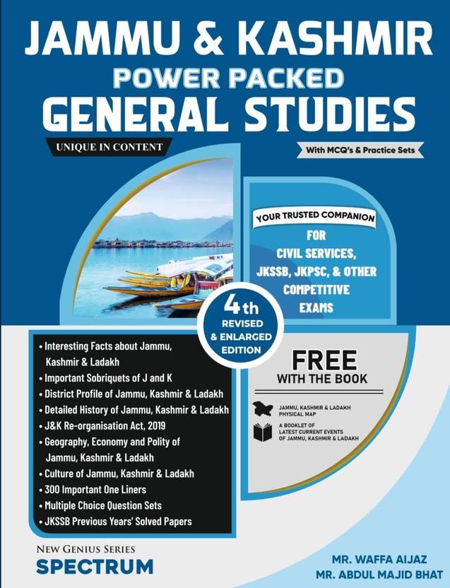 Jammu and Kashmir Power Packed General Studies for all Competitive ...