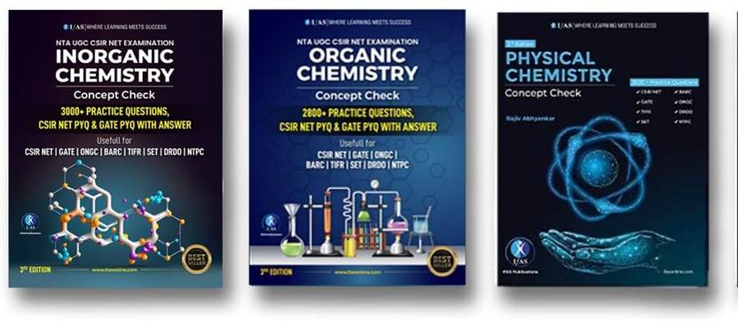 CSIR NET Organic, Inorganic & Physical Chemistry Books (set of 3 ... CSIR NET Organic, Inorganic & Physical Chemistry Books (set of 3 ...