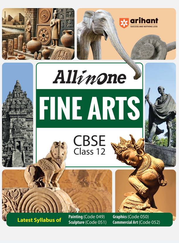 Arihant All in One Fine Arts Class 12 for CBSE Exams 2025-26 as per ...