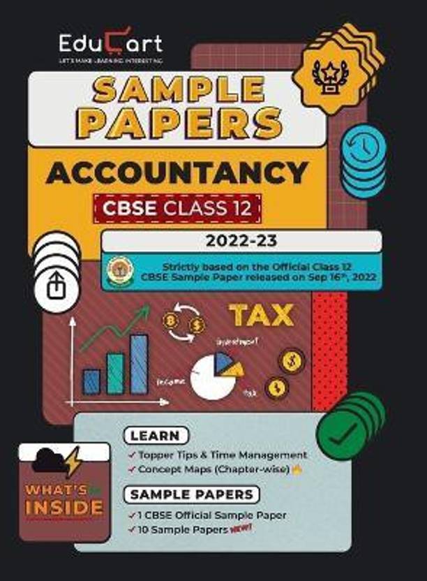 Educart CBSE Class 12 ACCOUNTANCY Sample Paper 2023 (Complete Syllabus ...