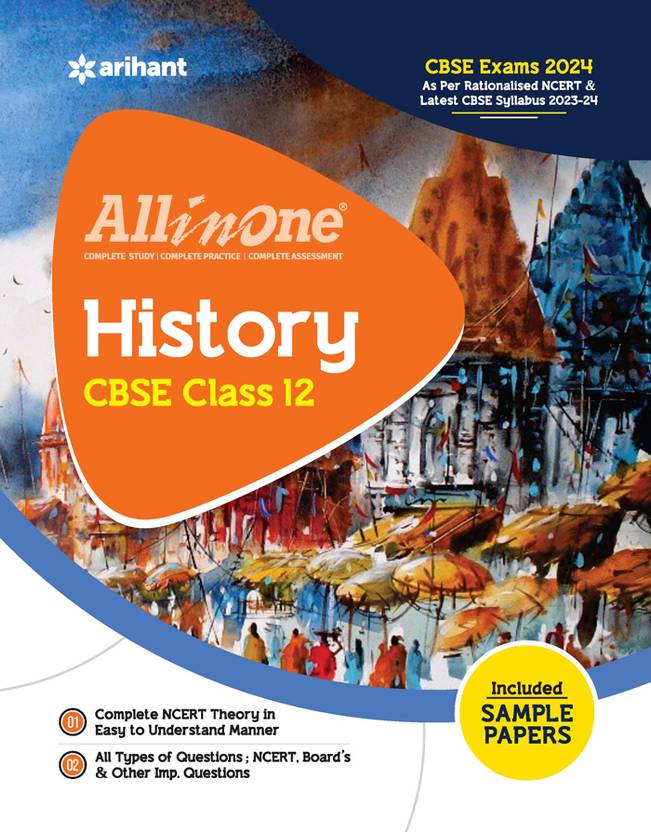 Arihant All In One Class 12th History for CBSE Exam 2024: Buy Arihant ...