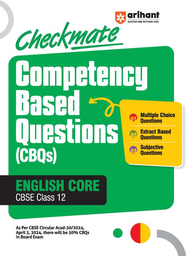 Checkmate Competency Based Questions (Cbqs) English Core Cbse Class 12 ...