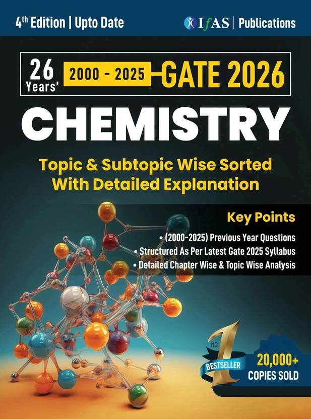 Gate Chemistry Pyq Book - 2026 | Chapterwise Previous Year Solved ...