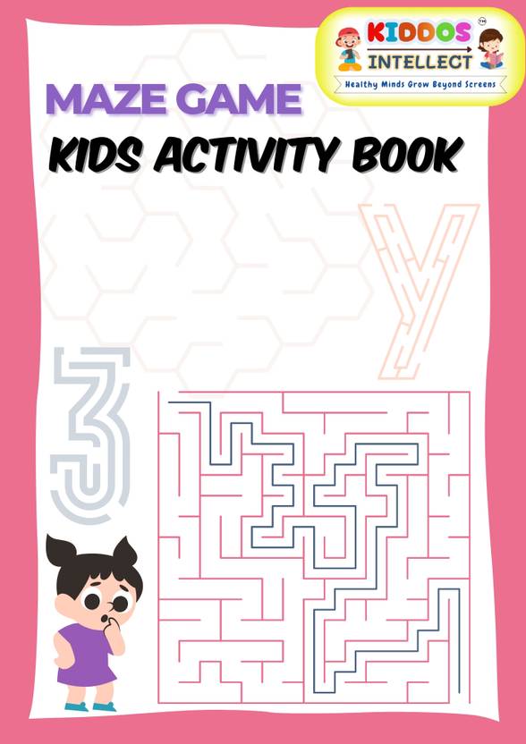Kiddos Intellect Brain Booster Activity Book | Ages 3+ | Fun & Interactive Learning for Kids ...