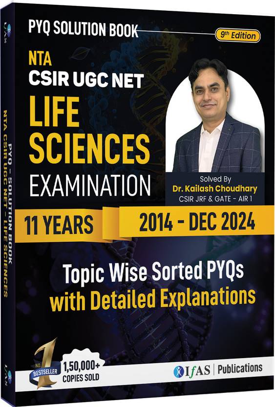 Csir Net Life Science Pyq Book | Previous Year Solved Papers - 2025 ...