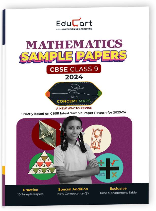 Educart CBSE Mathematics Class 9 Sample Paper 2023-24 (Introducing ...