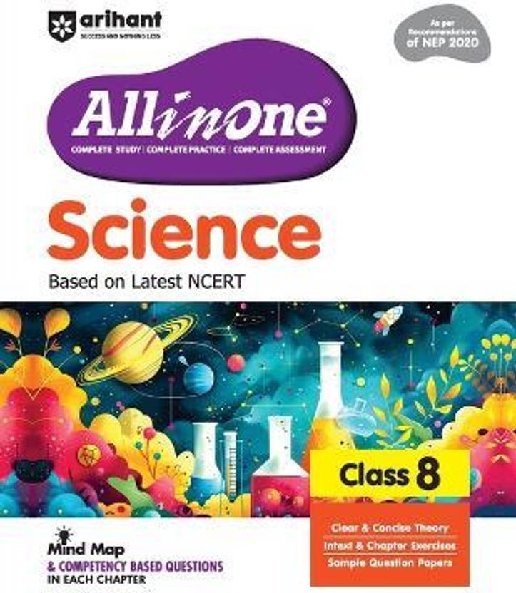 Arihant All in One Science Class 8 for CBSE Exam 2025: Buy Arihant All in One Science Class 8 ...