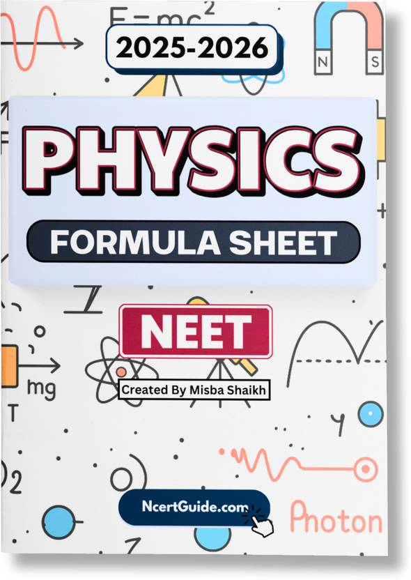 NEET Physics Formula Sheet | Handwritten & Colorful | Quick Revision ...