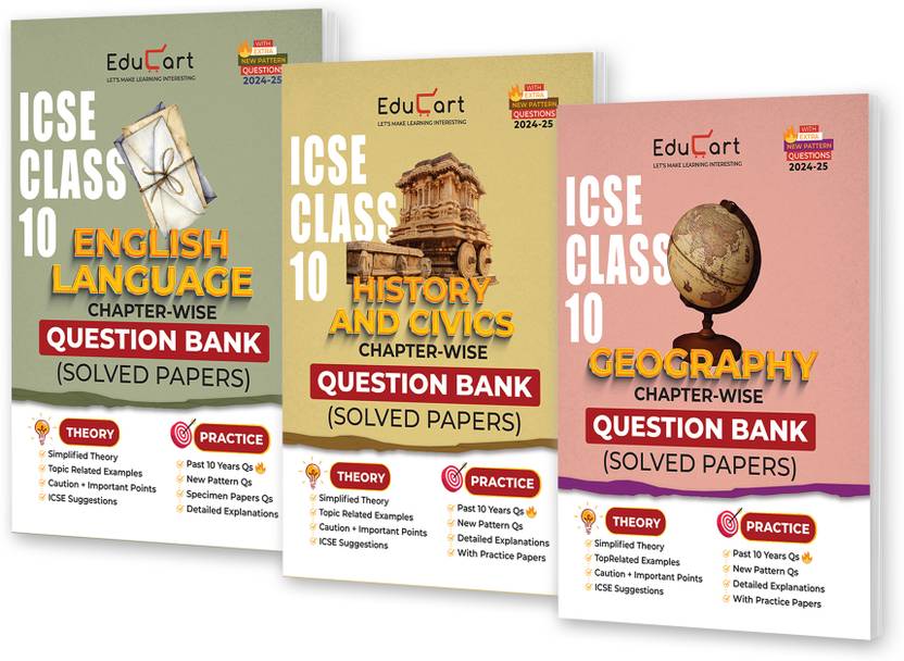 Educart ICSE Class 10 Question Bank 2025 + Solved Paper History ... Educart ICSE Class 10 Question Bank 2025 + Solved Paper History ...