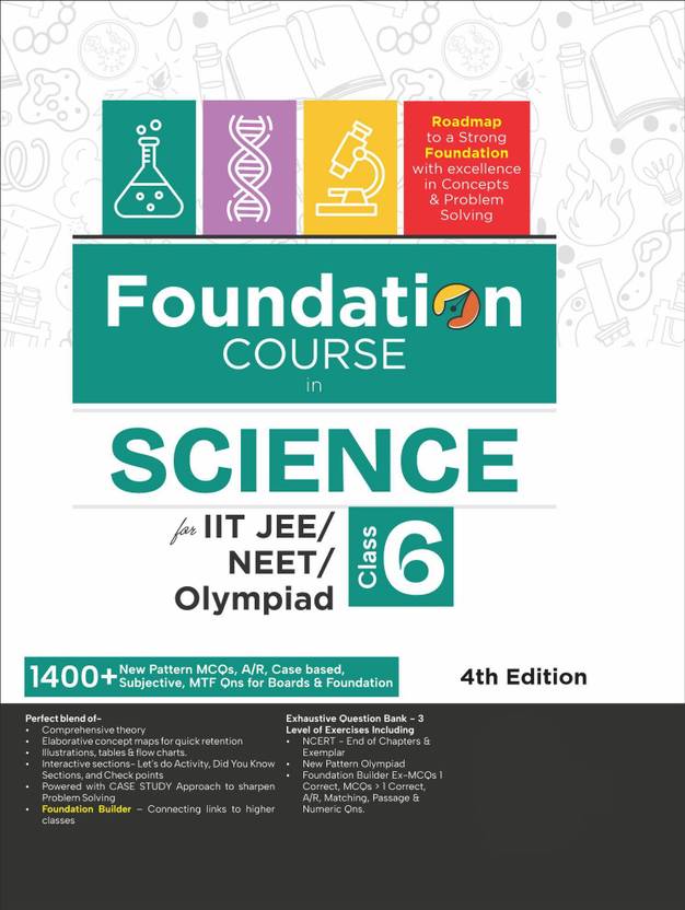 Foundation Course in Science Class 6 for Iit-Jee/ Neet/ Olympiad: Buy ...