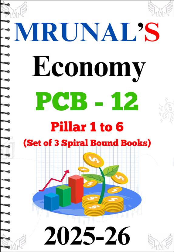 MRUNAL'S Sir ECONOMY PCB-12 2025-26 Notes Handouts | Pillar 1 to 6 ...