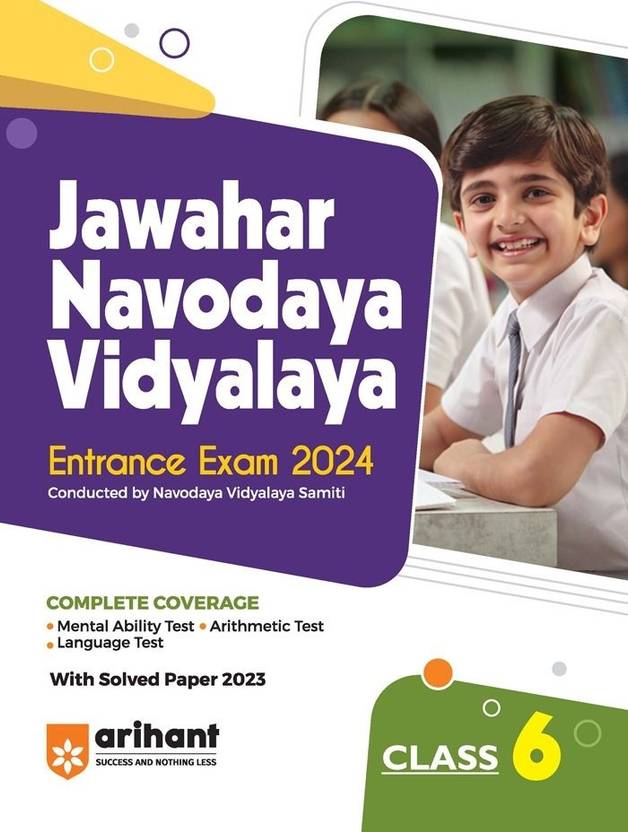 Jawahar Navodaya Vidyalaya Class 6 Guide for Exam 2024: Buy Jawahar ...