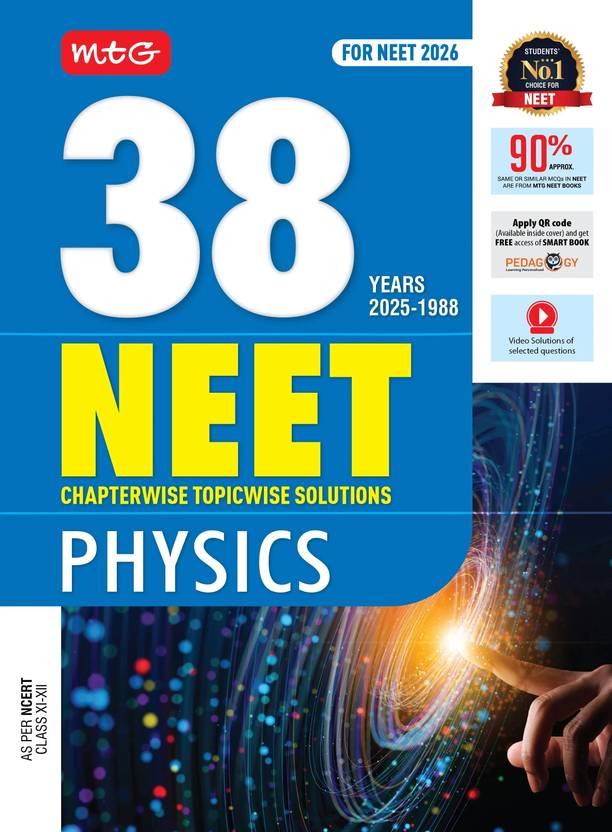 Mtg 38 Years Neet Previous Year Solved Question Papers Physics Pyqs