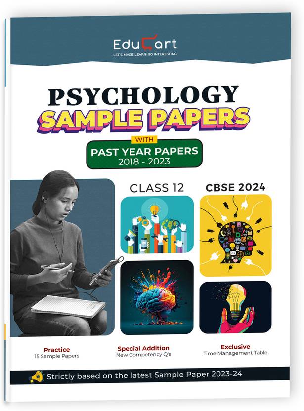 Educart CBSE Psychology Class 12 Sample Paper 2023-24 (Introducing ...