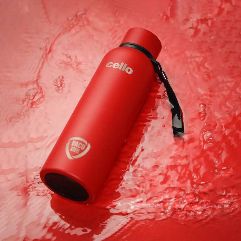 cello Duro Tuff Steel Kent DTP Coating Double Walled Stainless Steel 900 ml Flask - Buy cello ...