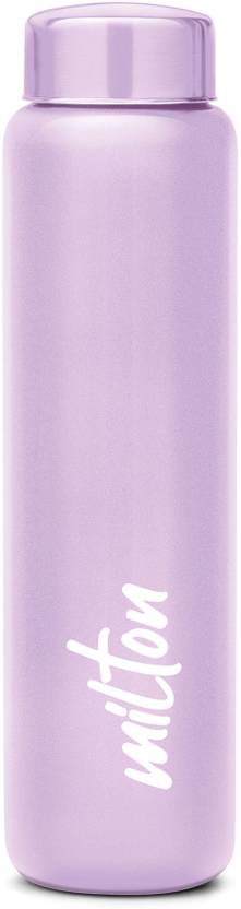 MILTON Aqua 1000 Stainless Steel Water Bottle, 950 ml, Purple 950 ml ...