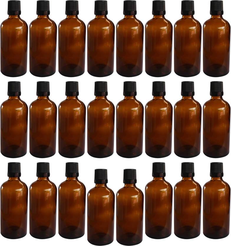 Pure Source India Amber Glass Bottles for Essential Oils, Fragrances ...