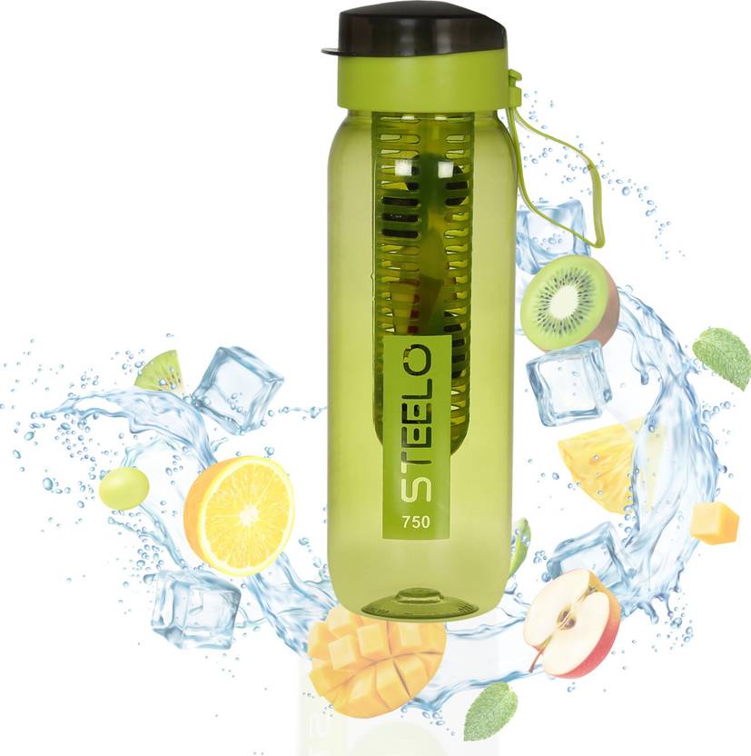 ଏସସିଏଲ୍ ସ୍ଟେଲୋ Sante Infuser Water Bottle, BPA Free USFDA PET Plastic ...