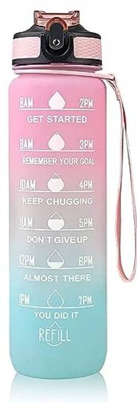 SVT Household svt Motivational Water Bottle 1 litre Sipper Bottle For ...