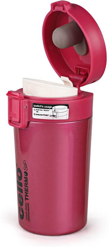 cello Monty Insulated Travel Flask 300 ml Steel Flask - Buy cello Monty ...