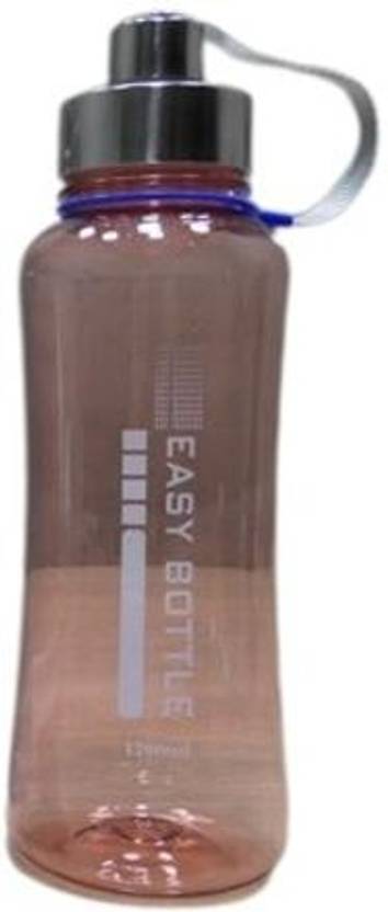 Bellveen Plastic Water Bottles Rectangular Unbreakable Plastic Water ...