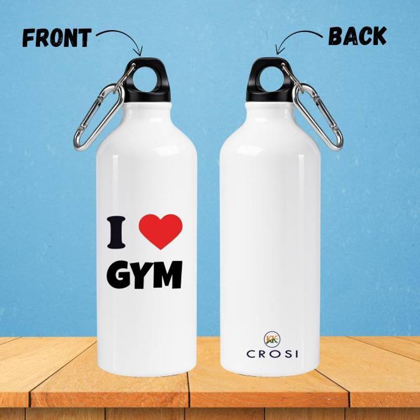 K K CROSI Tredy Design Leakproof _SteelWaterBottle-White36 500 ml Steel ...