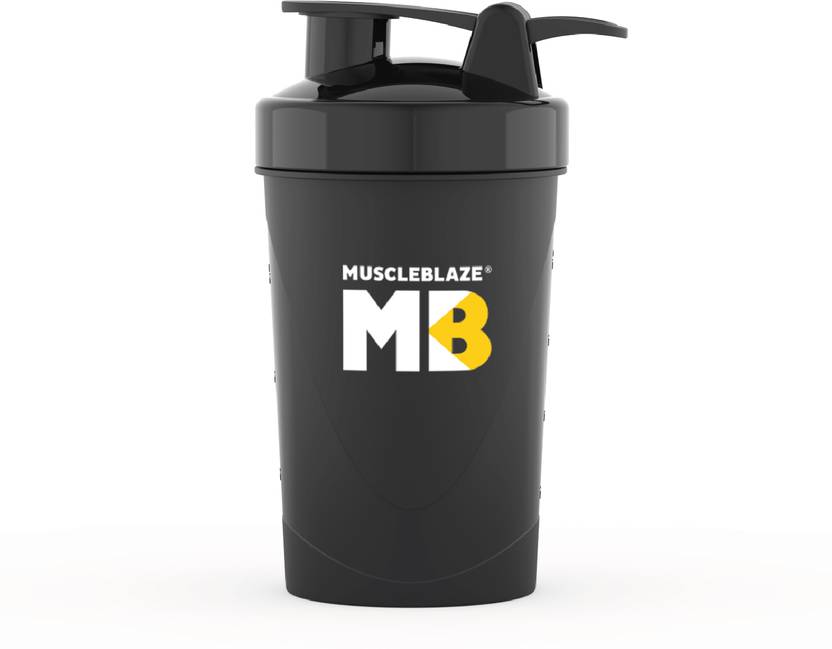 MUSCLEBLAZE Compact Shaker, Protein Shaker Bottle, Gym Shaker, 100% ...